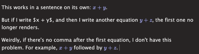 second inline equation in visual markdown get escaped · Issue #8810 ...