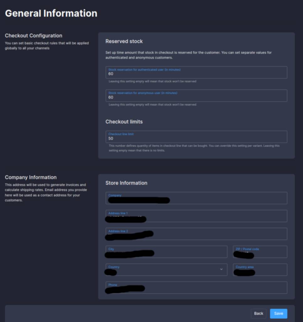 Wrong Invoices url and there is a missing settings to add "online store url" in SITE SETTINGS ...