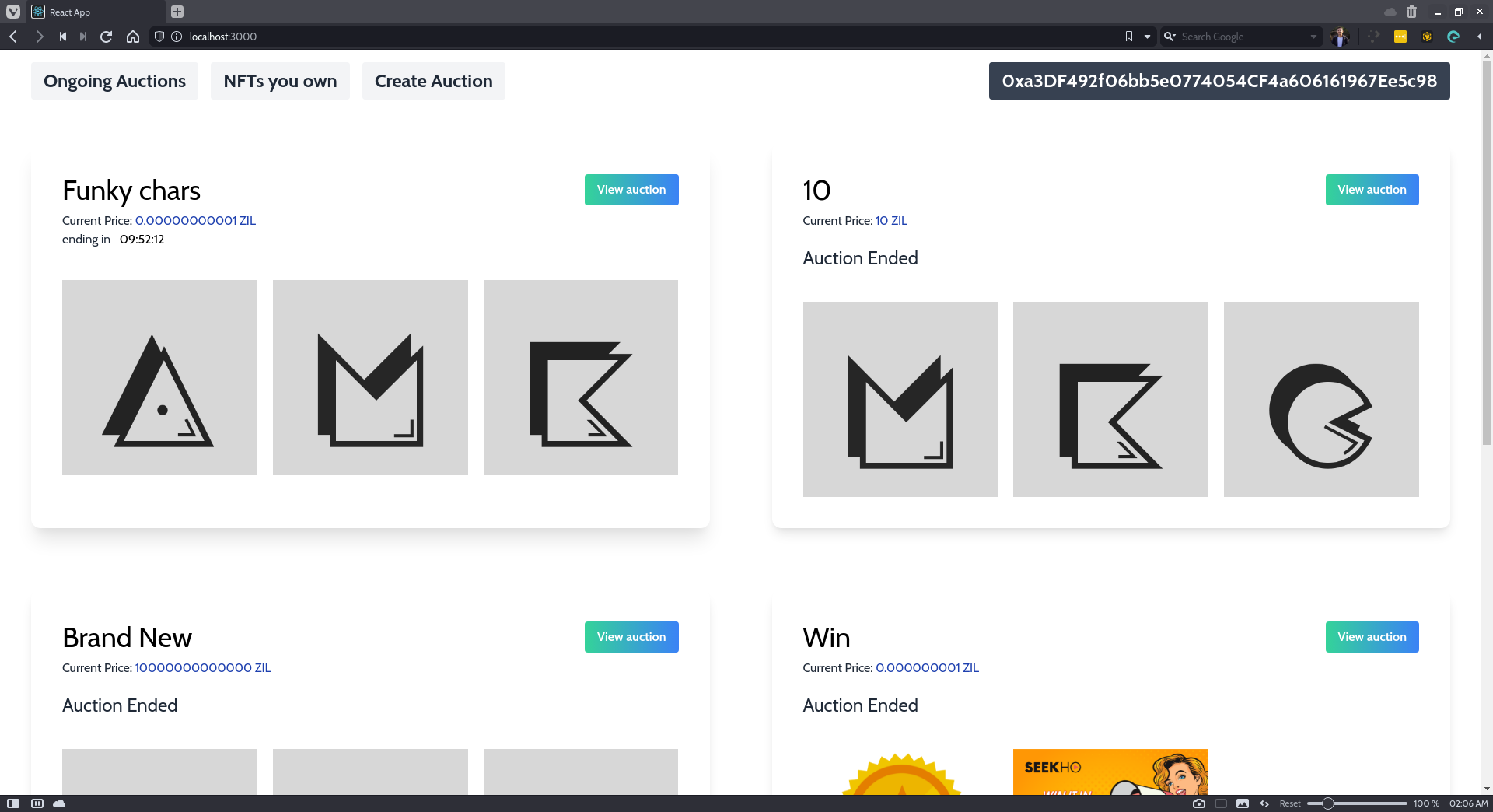 GitHub - betterclever/LazyNFT: Create NFTs and Auction them easily on the Zilliqa Network