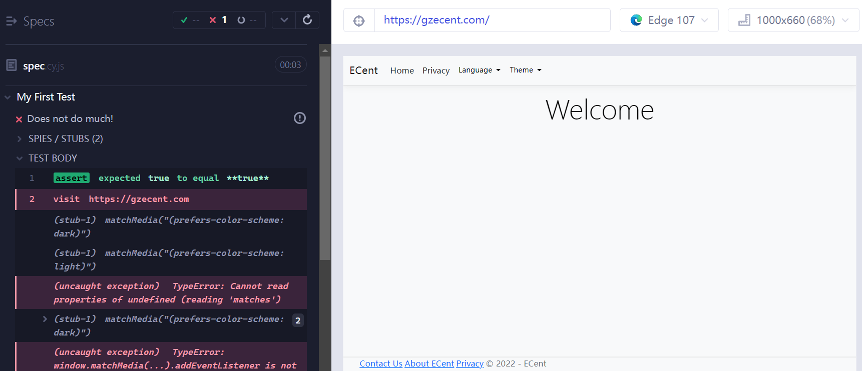 Improve Test My Web App in Dark Mode · Issue #24717 · cypress-io ...