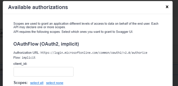 Bug Security Description Field Not Show For Openapiversion V3 · Issue 349 · Azure Azure