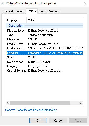 file version extracted from file properties · Issue #2964 · aboutcode-org/scancode-toolkit · GitHub