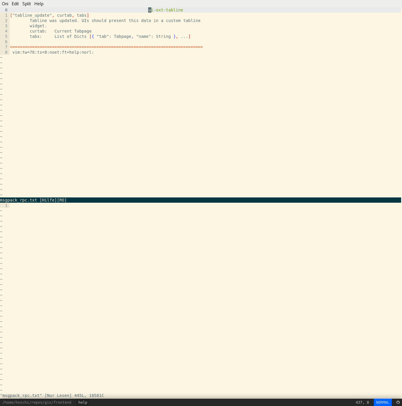 Oni tabs not shown · Issue #835 · onivim/oni · GitHub