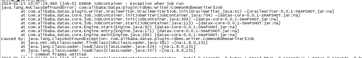 linux服务器使用报错，windows正常 · Issue #255 · alibaba/DataX · GitHub