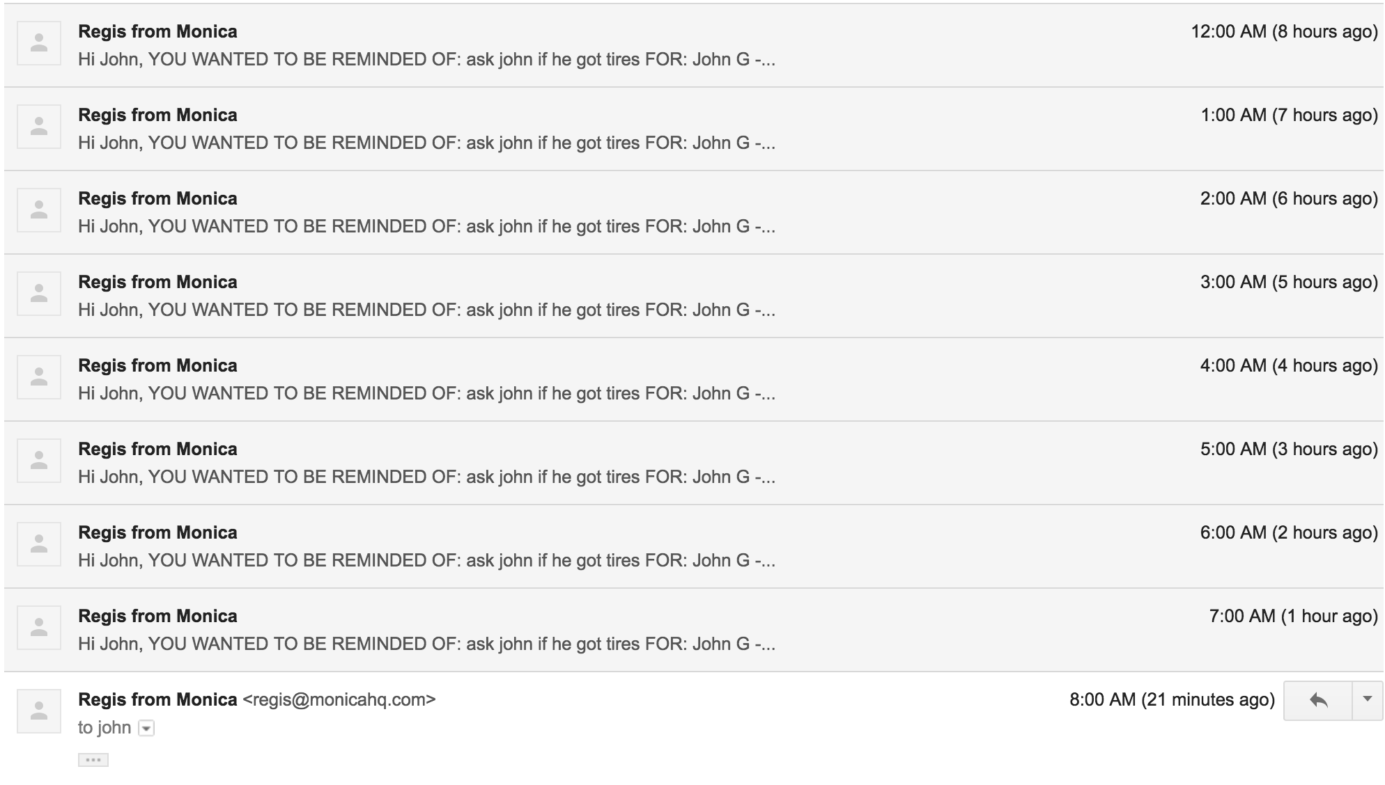 reminders are sending every hour · Issue #172 · monicahq/monica · GitHub