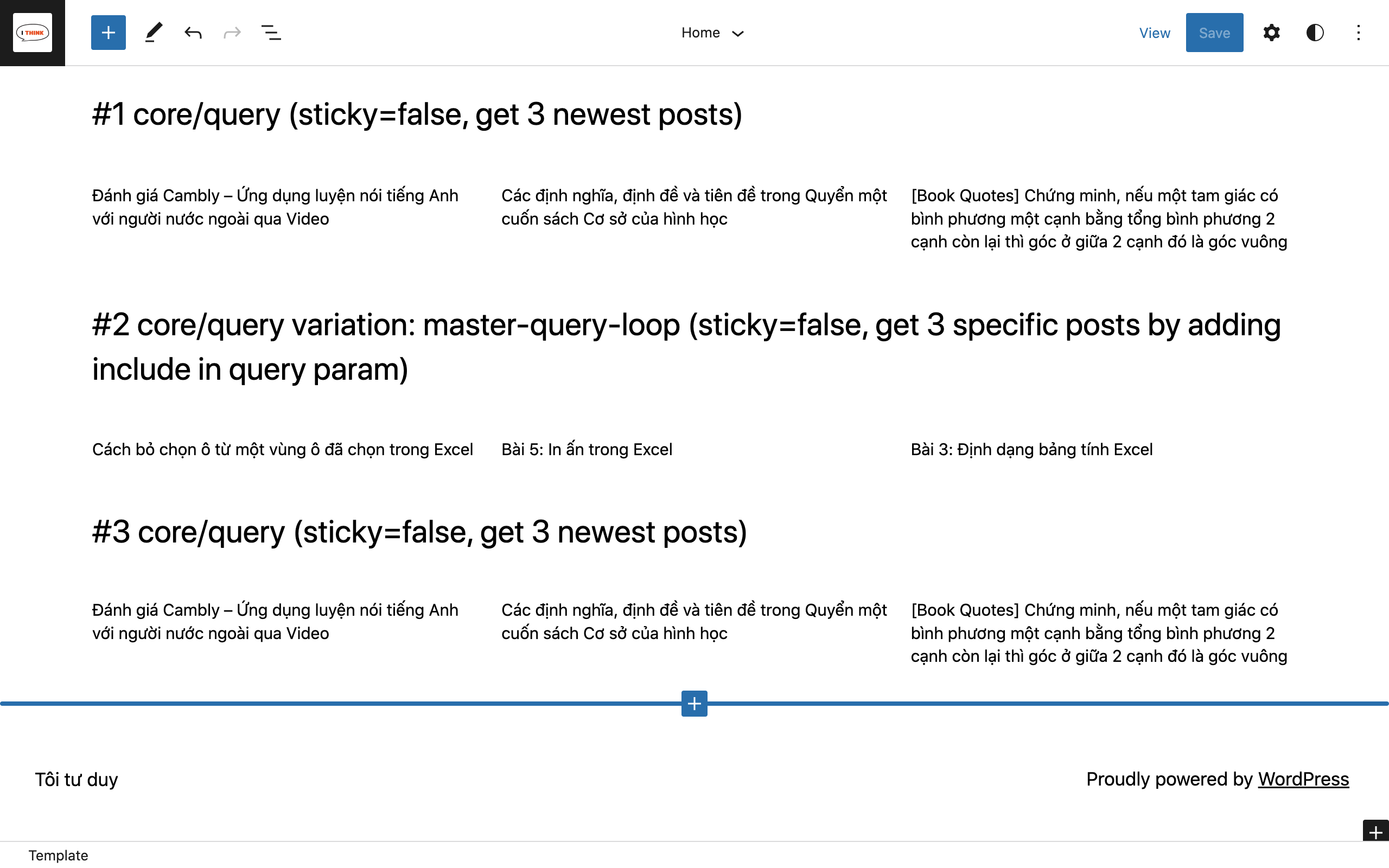 Query Loop Variation Affect The Queries Loop Placed After It When