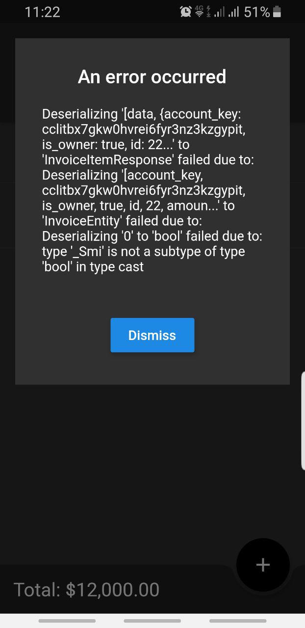 List/Save Invoice dost not work · Issue #92 · invoiceninja/admin-portal · GitHub