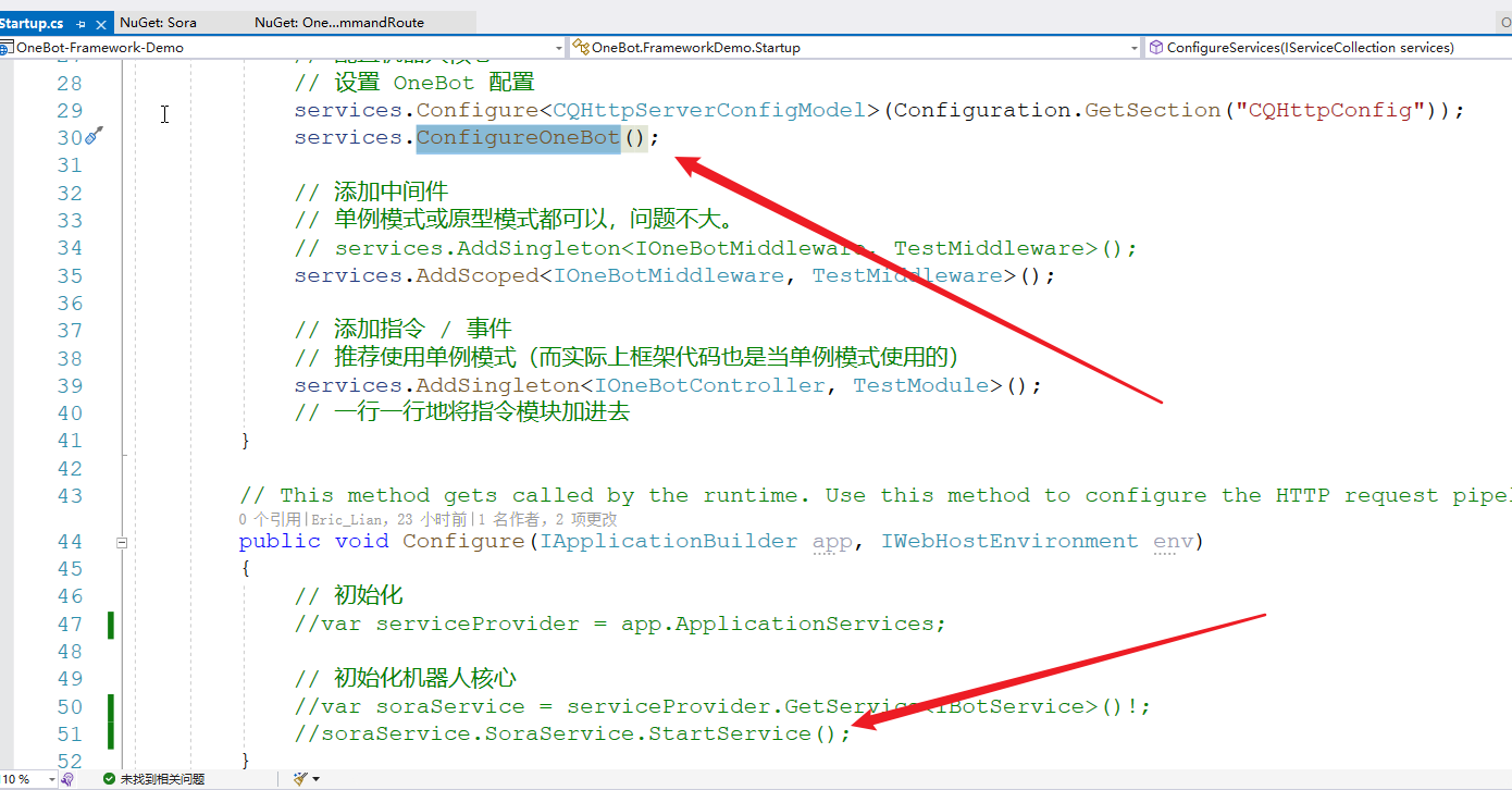 启动错误 · Issue #2 · ParaParty/OneBot-CommandRoute-Template · GitHub