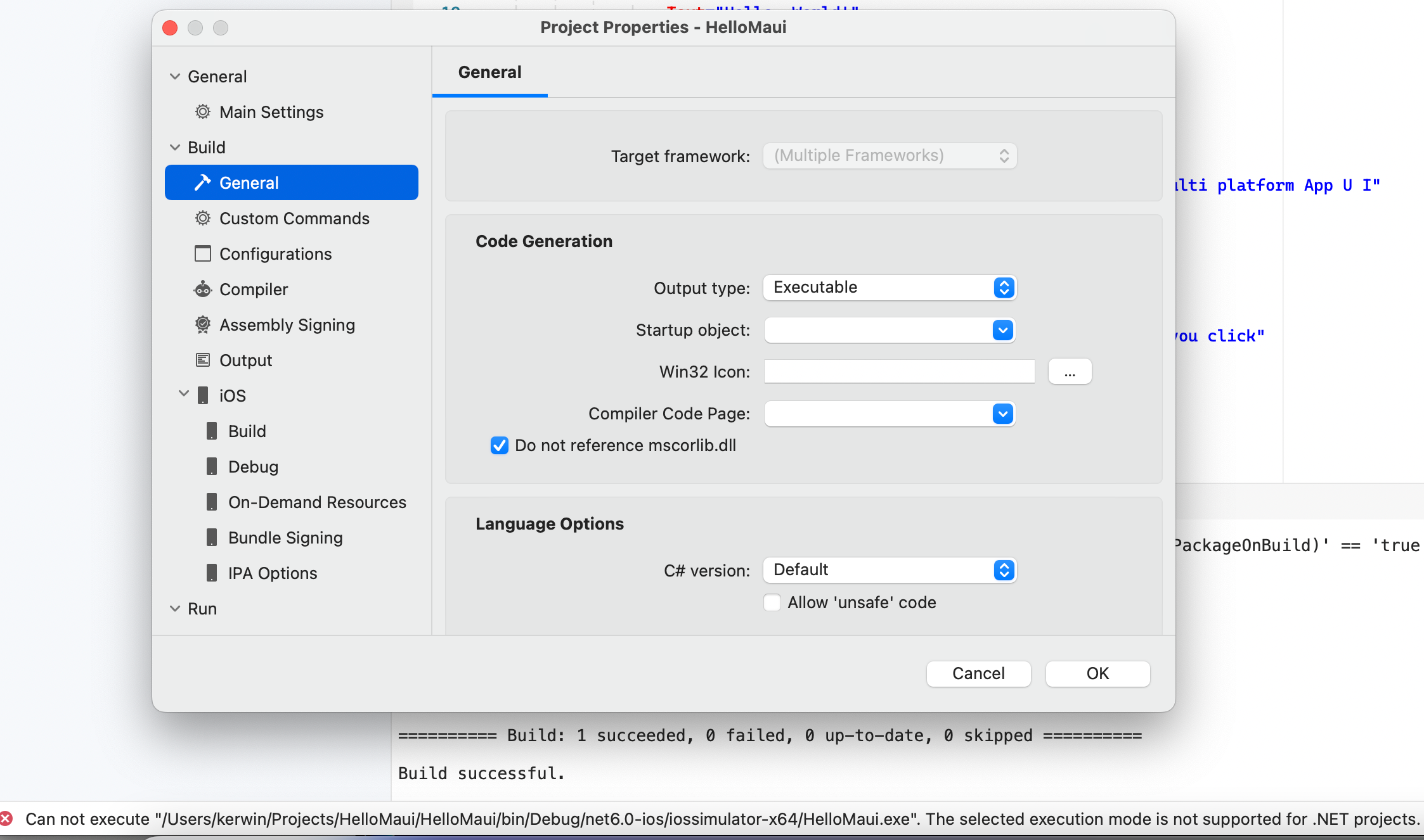 Can not run project in MacOS · Issue #9568 · dotnet/maui · GitHub