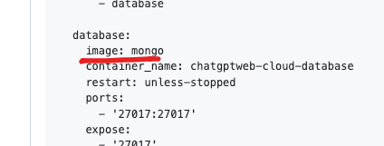 Docker Compose部署提示500，mongodb提示找不到用户`chatgpt` · Issue #318 · chatgpt-web-dev/chatgpt-web · GitHub