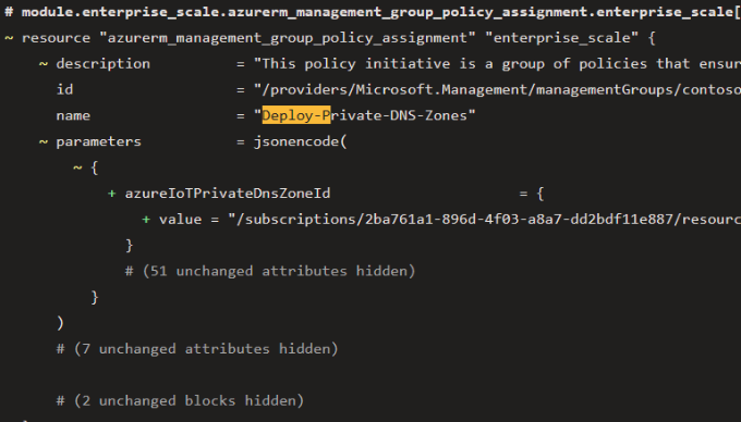 bug: azureIotPrivateDnsZoneId parameter not idempotent in Deploy-Private-Dns-Zones policy ...