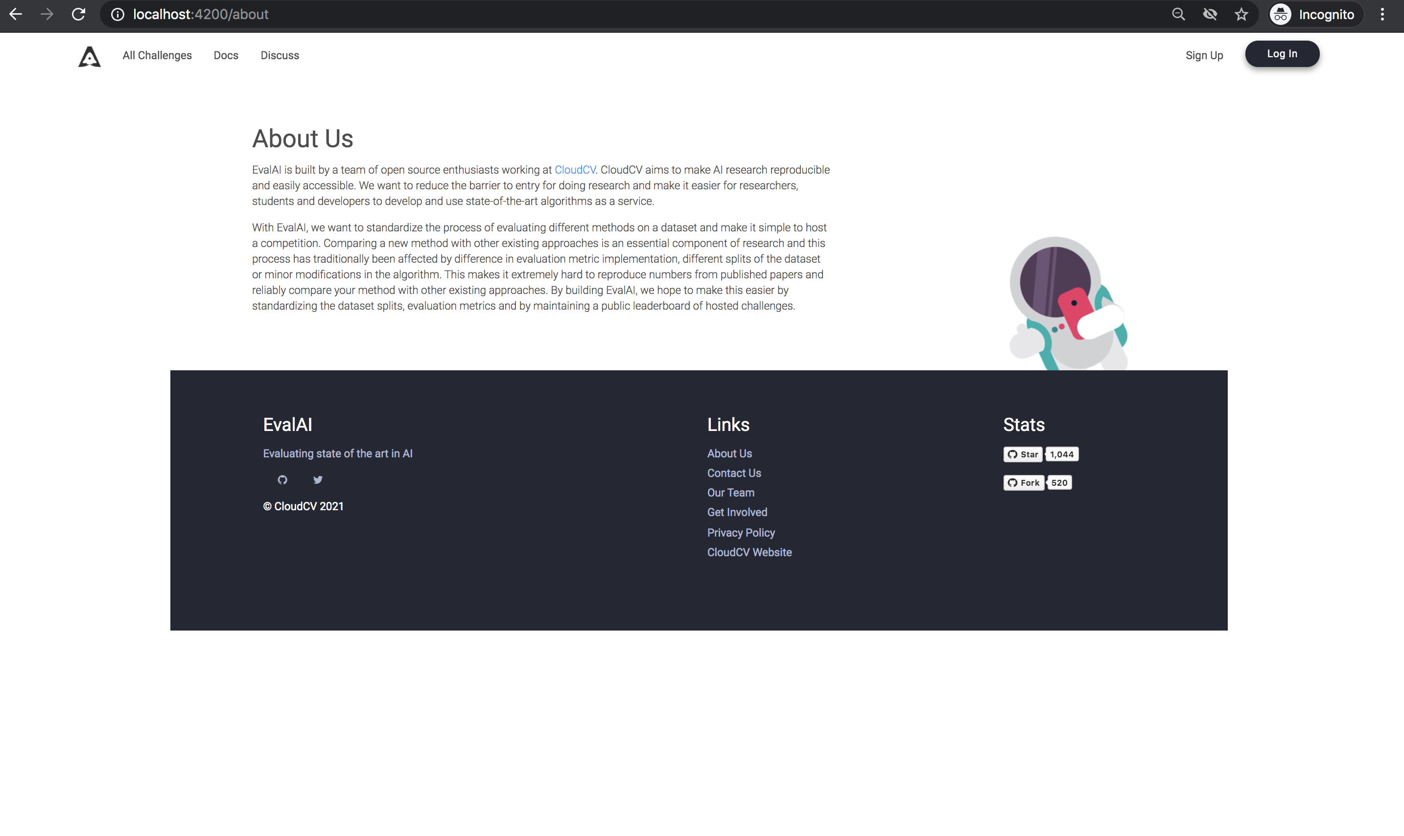 Fix About us page css inconsistencies in frontend v2 · Issue #3130 ...