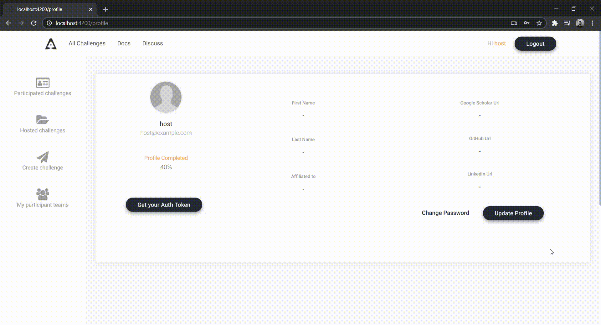 [Frontend_v2] Fix spacing of get auth token dialog · Issue #3205 · Cloud-CV/EvalAI · GitHub