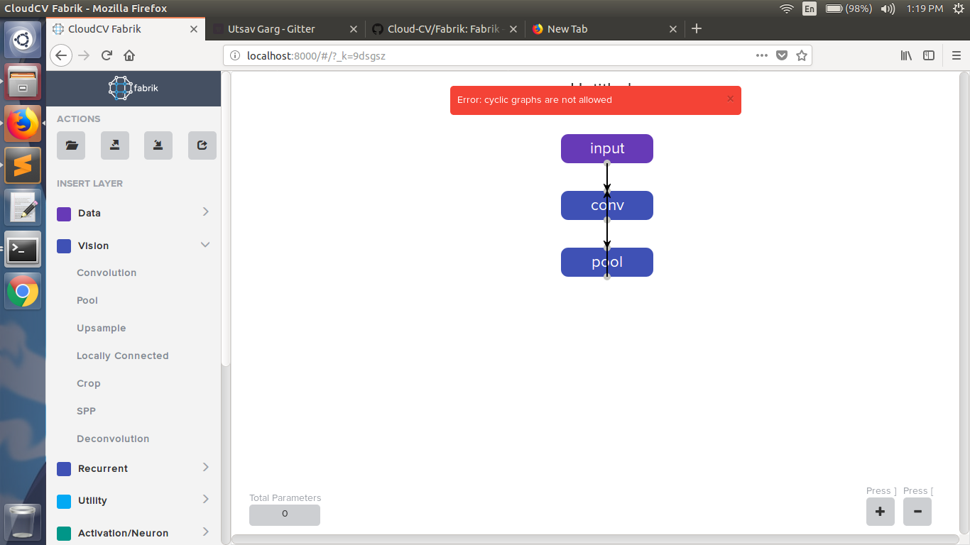 Cyclic edges should not be created · Issue #206 · Cloud-CV/Fabrik · GitHub
