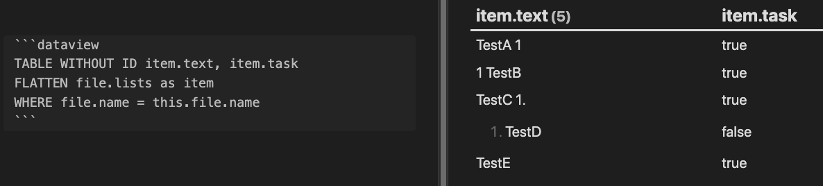Numbered Task Is Not Treated As Task · Issue 1857 · Blacksmithguobsidian Dataview · Github