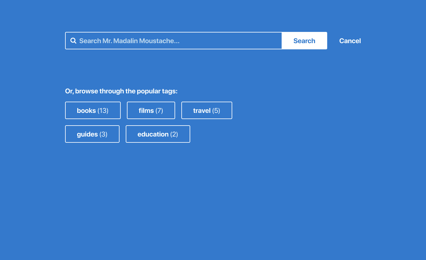 Add Search in Navigation Header · Issue #164 · pixelgrade/anima · GitHub