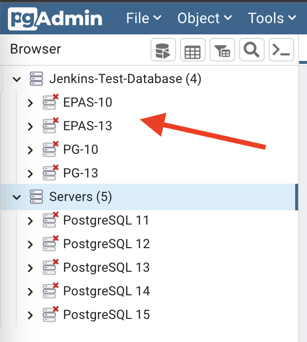 [6.16 / 6.17] import server list doesn't work with external config database · Issue #5620 ...