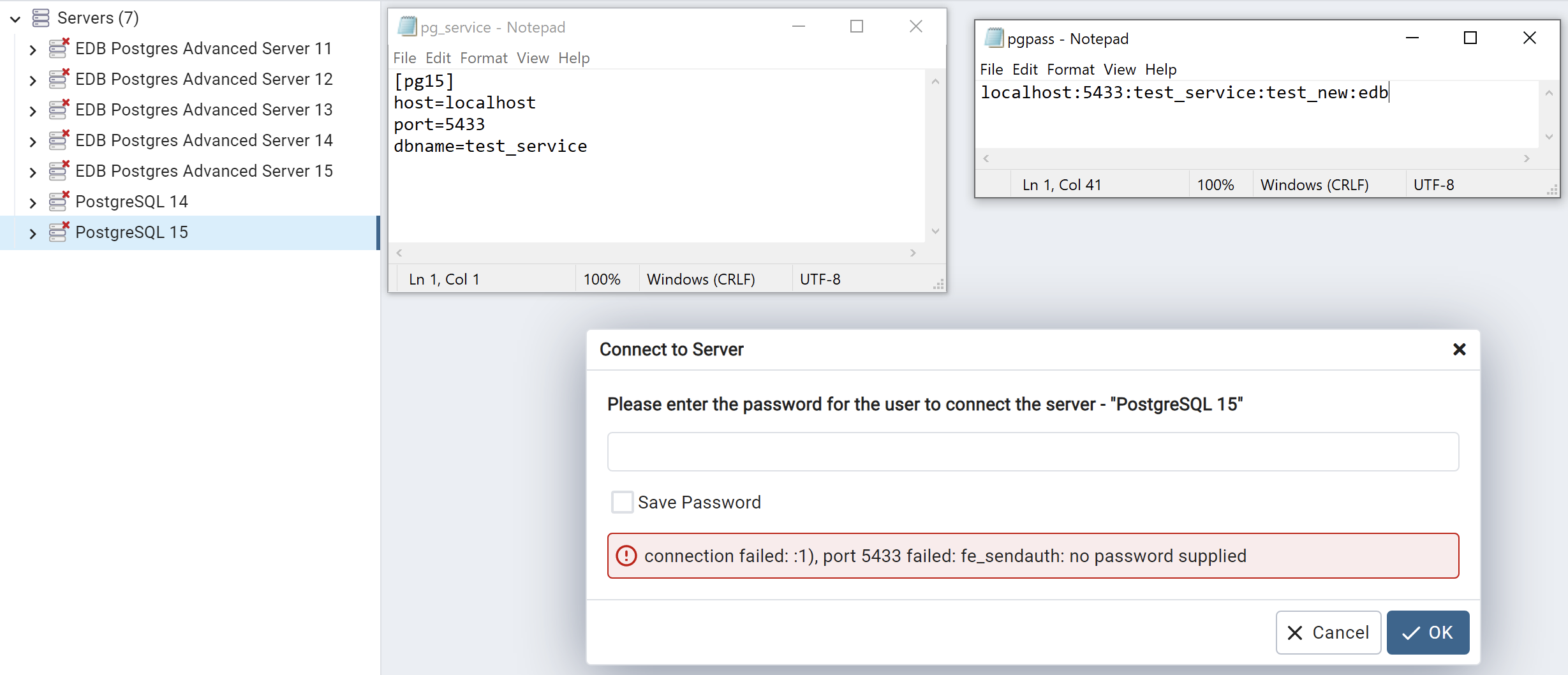 connect failed after upgrade from 6.x to 7.0 · Issue #6149 · pgadmin-org/pgadmin4 · GitHub
