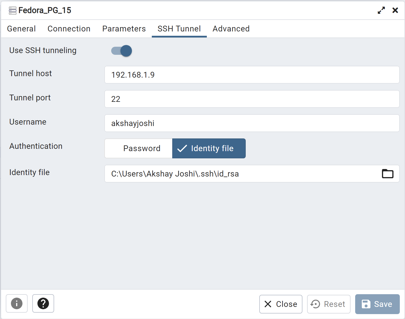 SSH Connection · Issue #5897 · pgadmin-org/pgadmin4 · GitHub