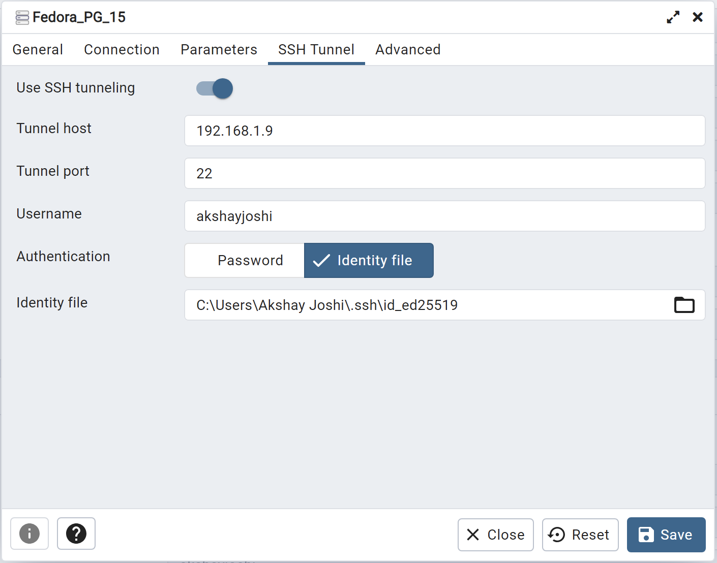 Cannot establish session with SSH Gateway - using identity file - keys created with ED25519 alg ...