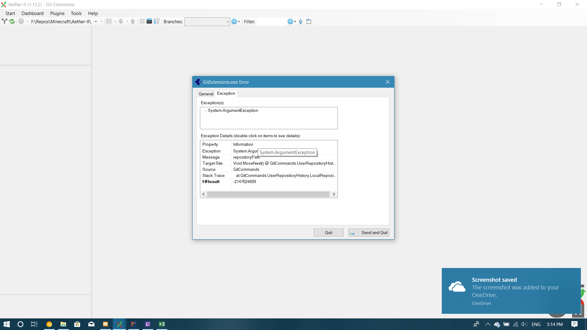 Gitextensions V3 Soft Crash See Attached Image · Issue 4874 · Gitextensionsgitextensions