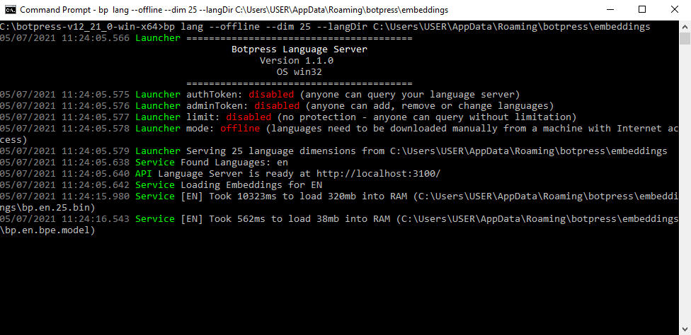 [BUG] NLU not working NLU.json languageSources is not updating · Issue #1336 · botpress/v12 · GitHub