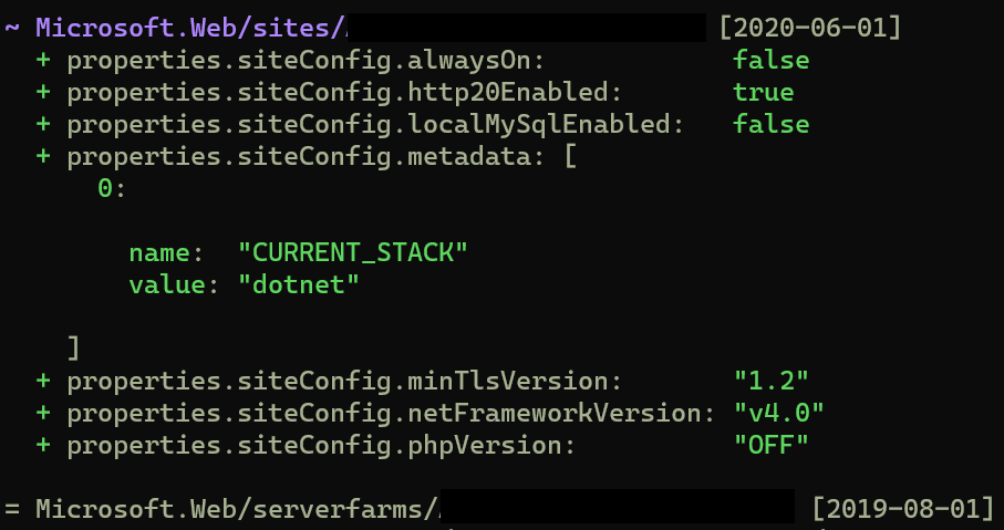 App settings change not showing · Issue #149 · Azure/arm-template ...