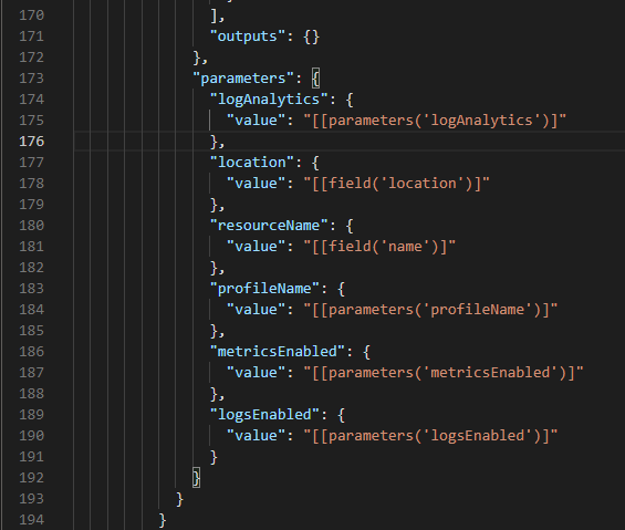 Double Square Brackets For Many Policy Definitions · Issue 1225 · Azure Enterprise Scale · Github