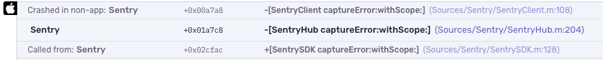 Apple Grouping: Expand default rule to more SDK types · Issue #23556 · getsentry/sentry · GitHub