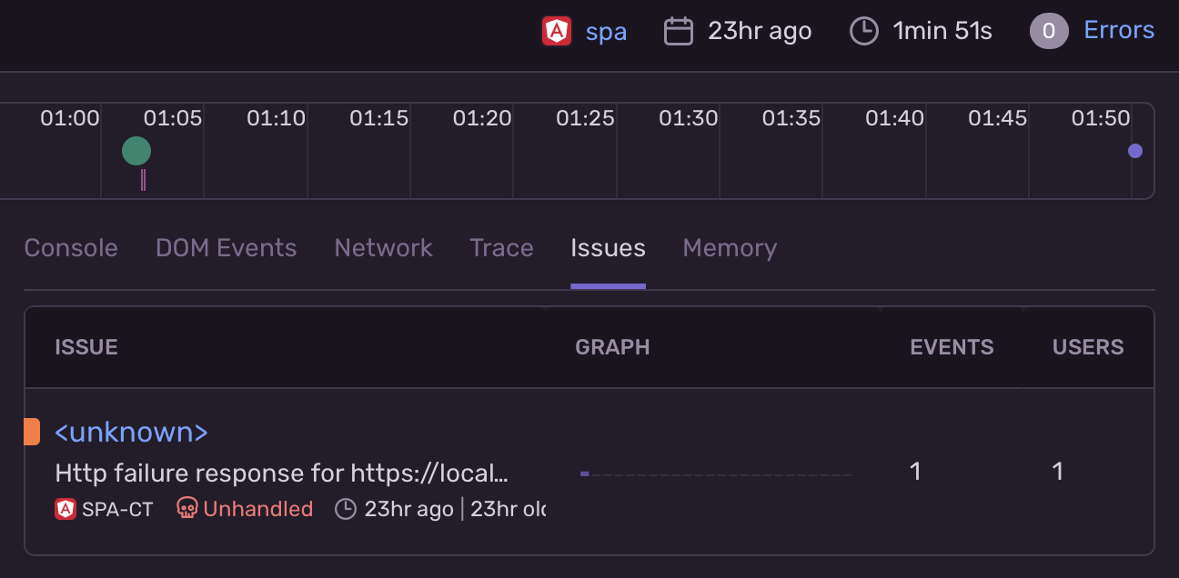 Replay: Error count `0` while Issues tab show 1 entry · Issue #42458 · getsentry/sentry · GitHub