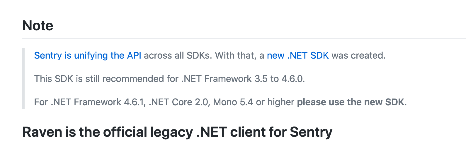 Deprecated? · Issue #281 · getsentry/raven-csharp · GitHub
