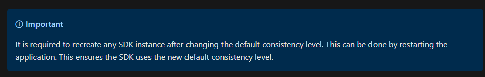 Support dynamic Consistency level changes · Issue #2117 · Azure/azure ...