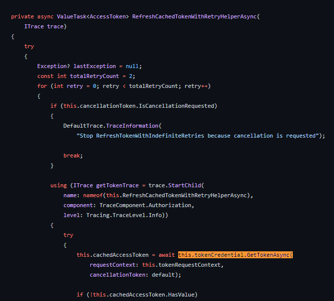 CosmosClient initialization (BuildAndInitializeAsync/CreateAndInitializeAsync) with ...