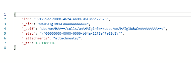 Json Property Attributes Being Ignored When Upserting To Container