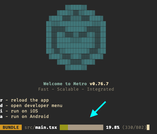 Nx React Native Start Omitts Metro S Bundling Progress Bar · Issue 19556 · Nrwl Nx · Github