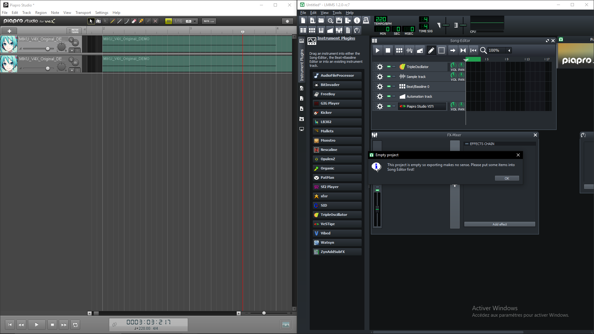 Rendering an empty loop section · Issue #4629 · LMMS/lmms · GitHub