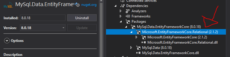 Issue With The Interception Of Database Operations In Ef Core 3 1 Cannot Access