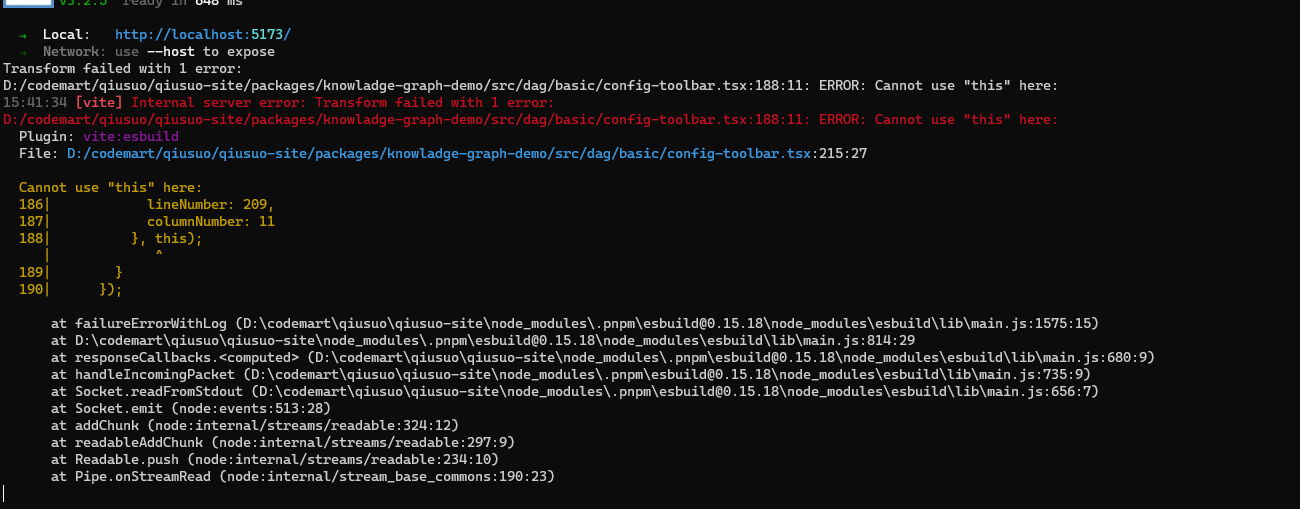 DAG的demo报错 Cannot use "this" here · Issue #348 · antvis/XFlow · GitHub