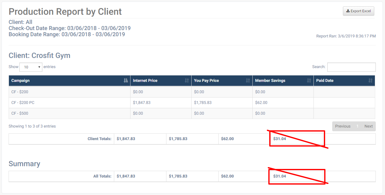 Agent Production Report: Remove "Commission Earned" Column in Tables ...