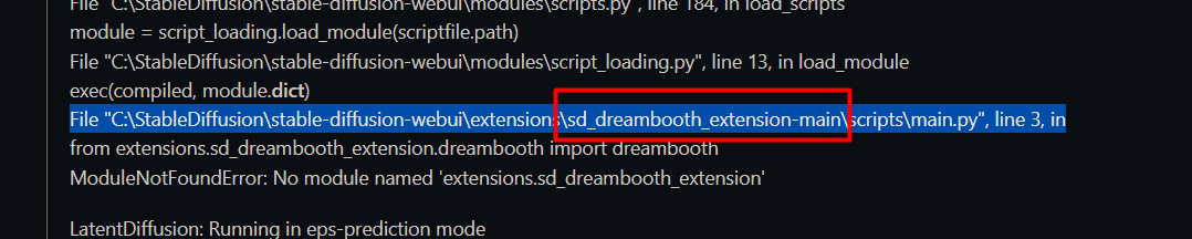 Error when trying to install/initialize Dreambooth · Issue #457 · d8ahazard/sd_dreambooth ...