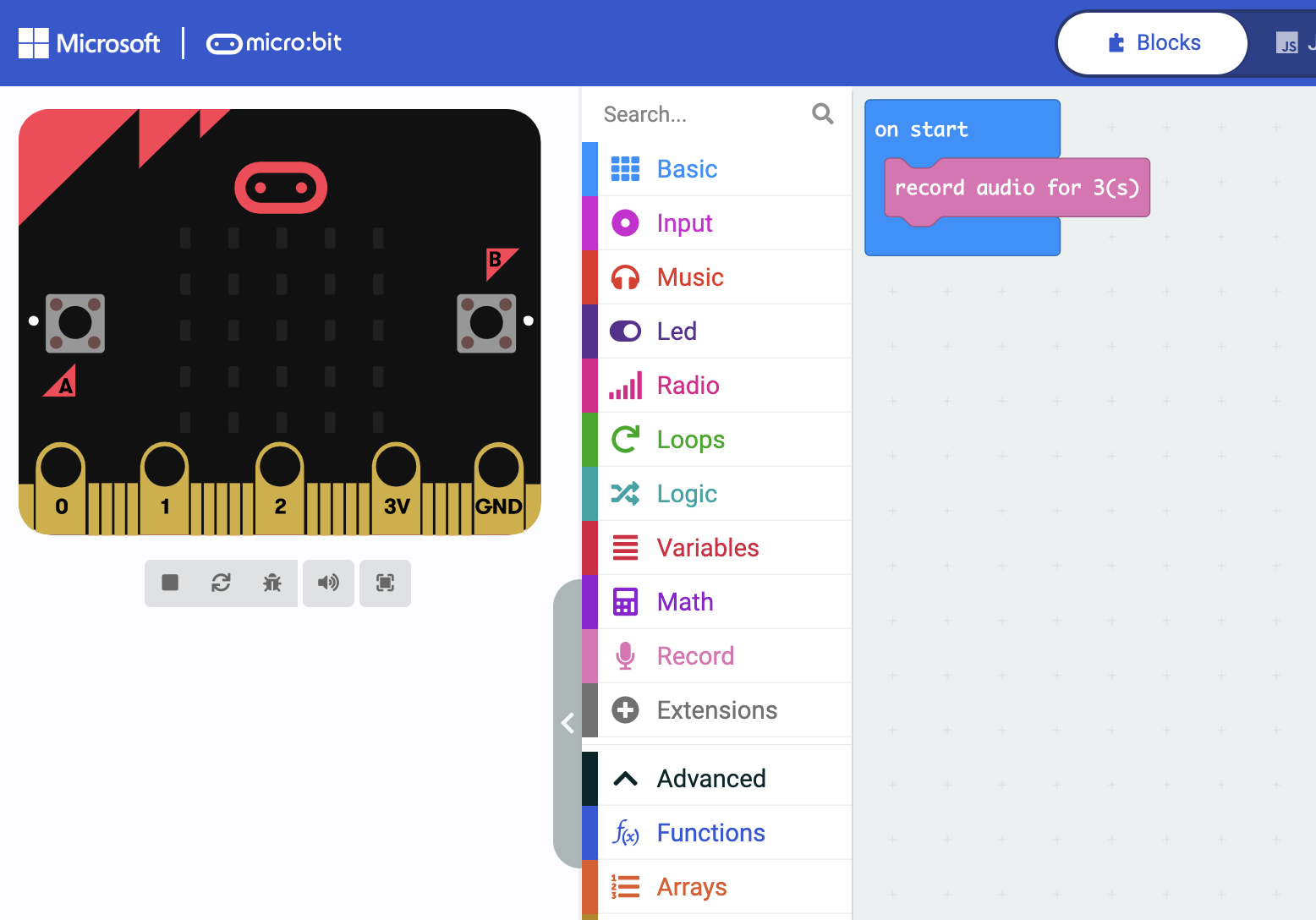 Need some indicator in sim when audio is supposed to be recording · Issue #5006 · microsoft/pxt ...