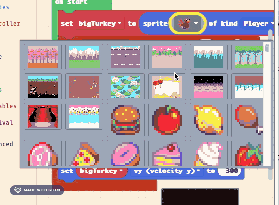 Image packs remove sprite editor from template code image picker · Issue #6224 · microsoft/pxt ...