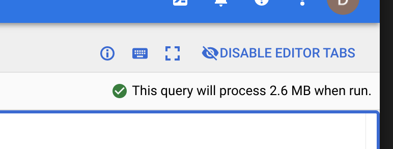 Dry run of query when there's changes in the text · Issue #23 · bstruct/vscode-bigquery · GitHub