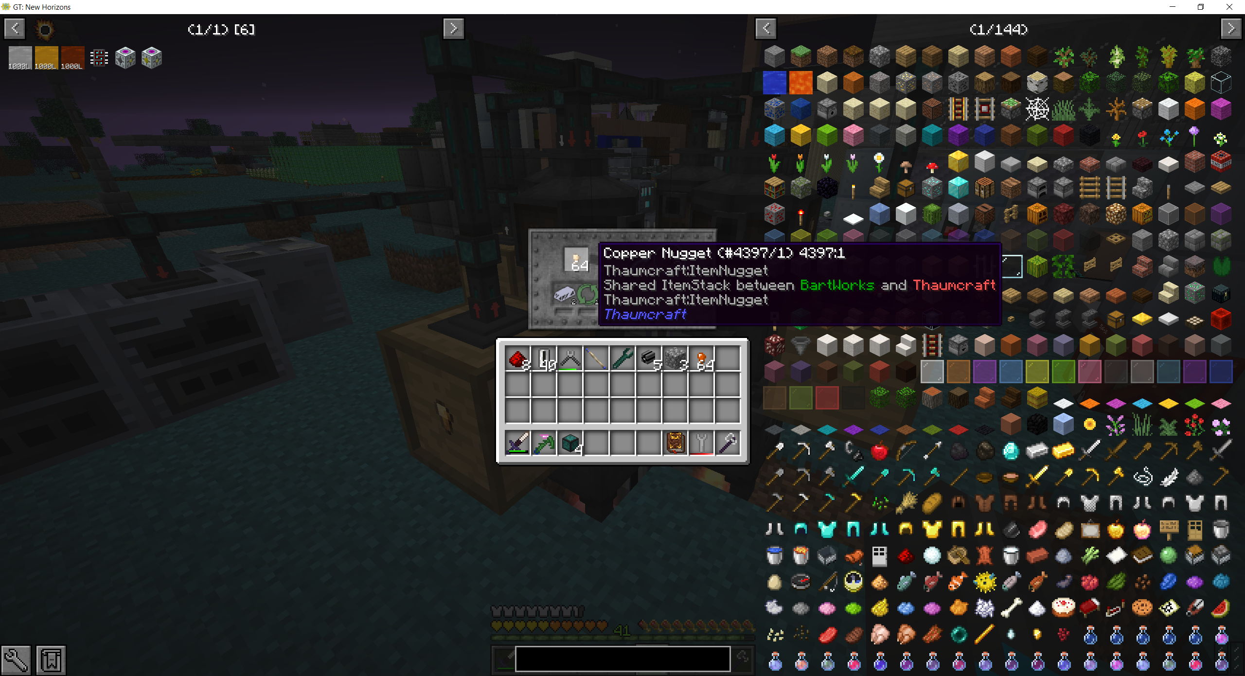 Iron, Copper, Silver, Tin, Lead transmutation recipes output Thaumcraft ...