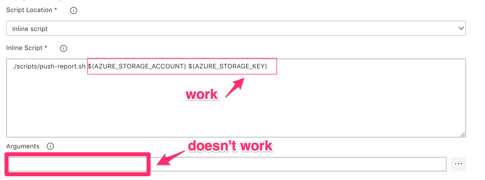 Using Pipeline Variables In Azure Cli Task · Issue 9416 · Microsoft
