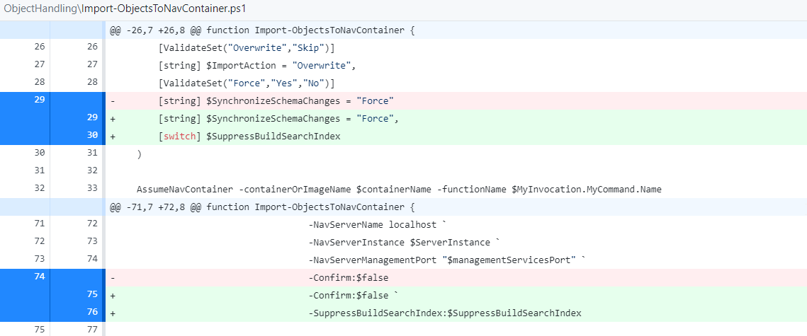 SuppressBuildSearchIndex and Import-ObjectsToNavContainer · Issue #1720 · microsoft ...