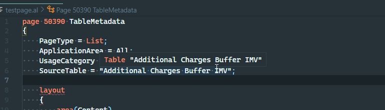 Better code visibility for Temporary Table · Issue #6810 · microsoft/AL ...