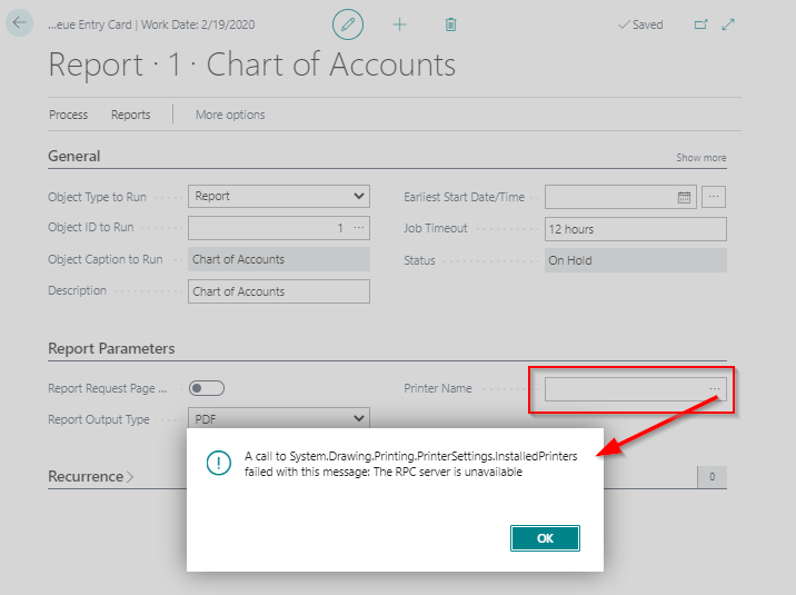 Printing does not work · Issue #782 · microsoft/navcontainerhelper · GitHub