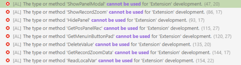 Suggestion: Improve AL error messages · Issue #3697 · microsoft/AL · GitHub