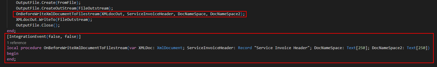 [Event Request] CU 13643 OIOUBL-Export Service Invoice · Issue #7733 ...